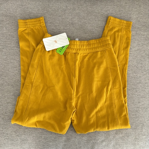 Fabletics | Pants & Jumpsuits | New Yellow Fabletics Sweat Pants Size ...